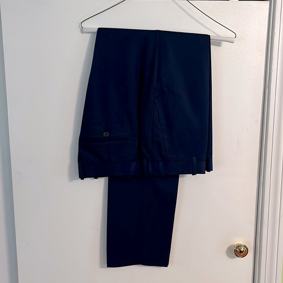 H&M | Pants | Slim Fit Navy Slacks | Poshmark